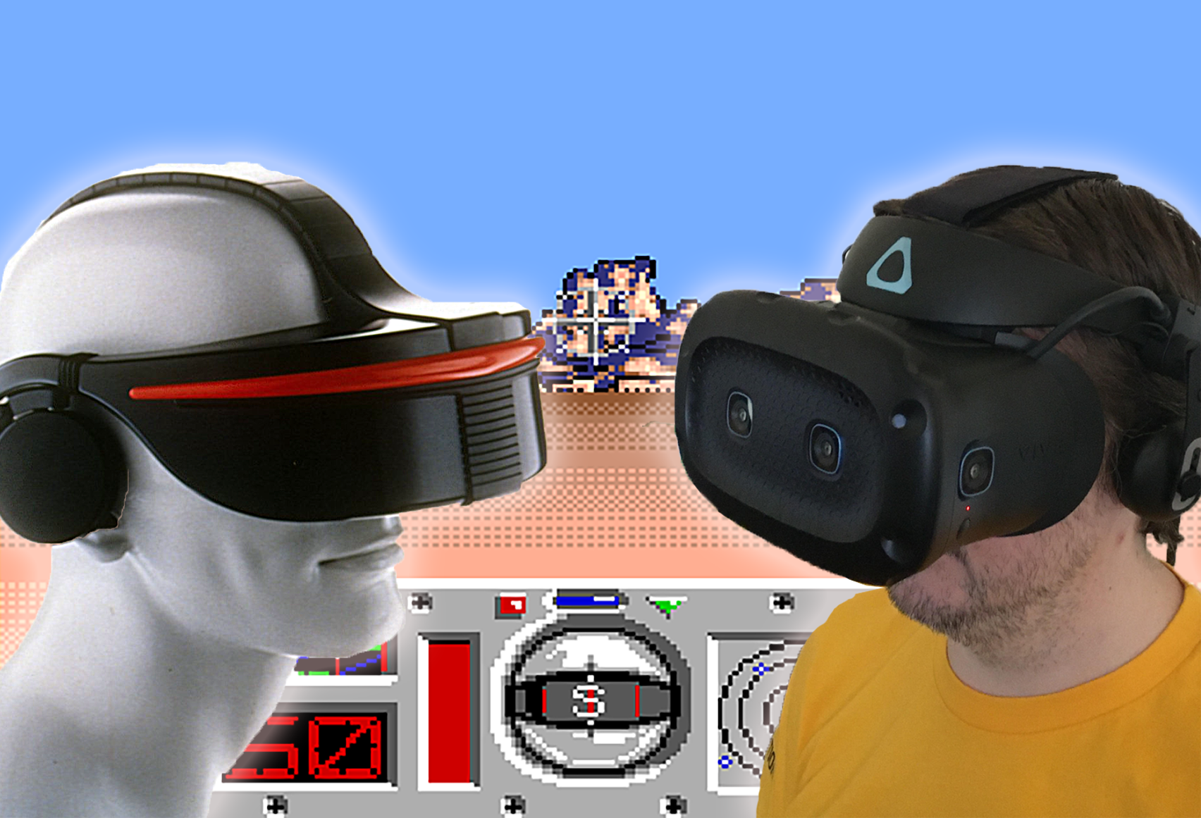 A lost, 90s SEGA VR game got resurrected on modern hardware