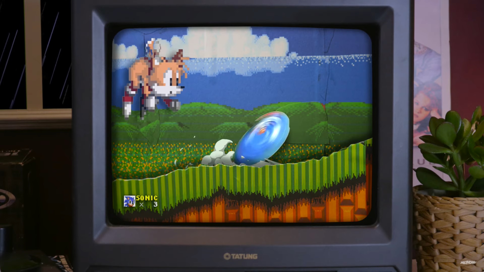 Sonic 2 gets recreated entirely out of cardboard in amazing video