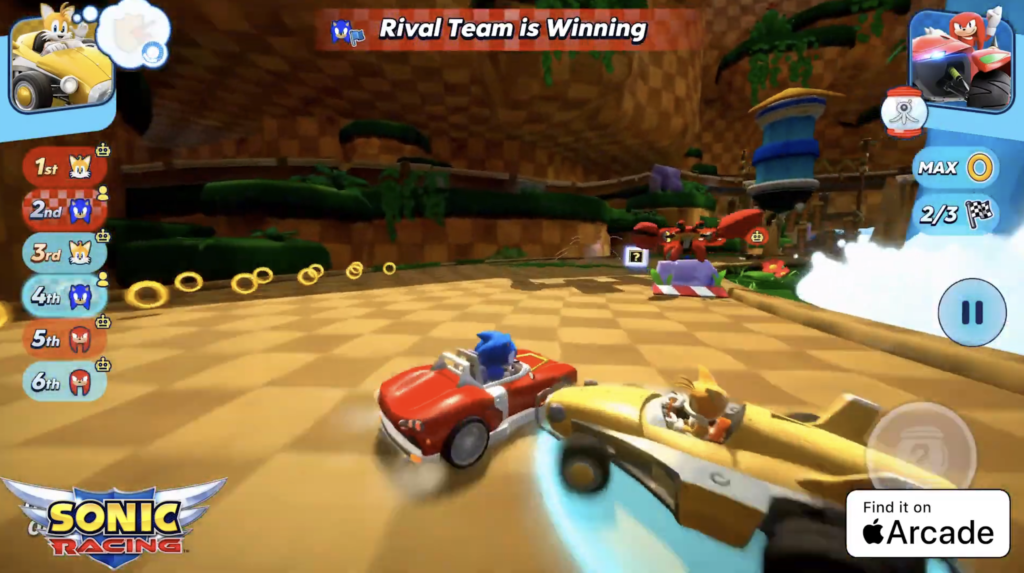 New update for Sonic Racing on Apple Arcade adds classic Sonic