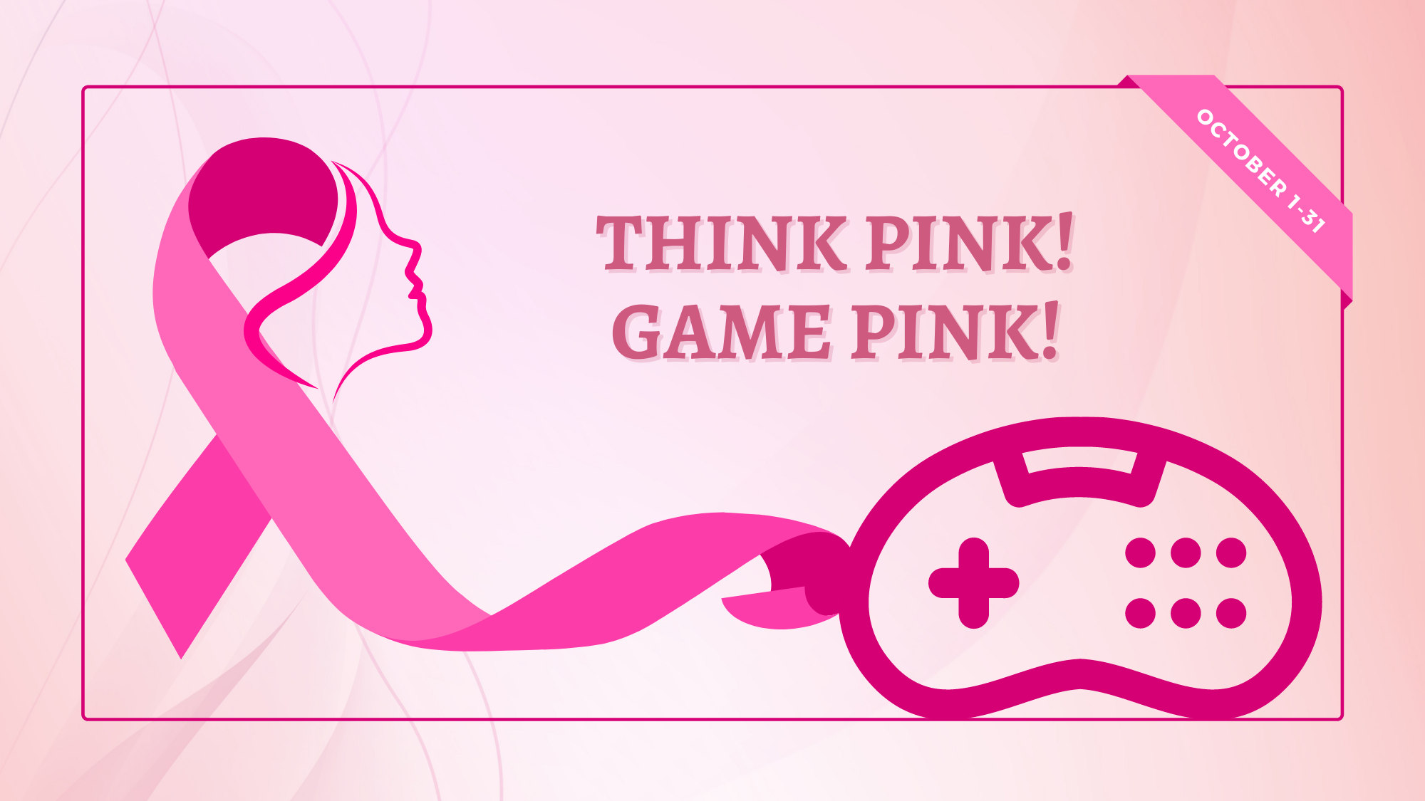 Breast Cancer Awareness Month has the gaming world playing in pink
