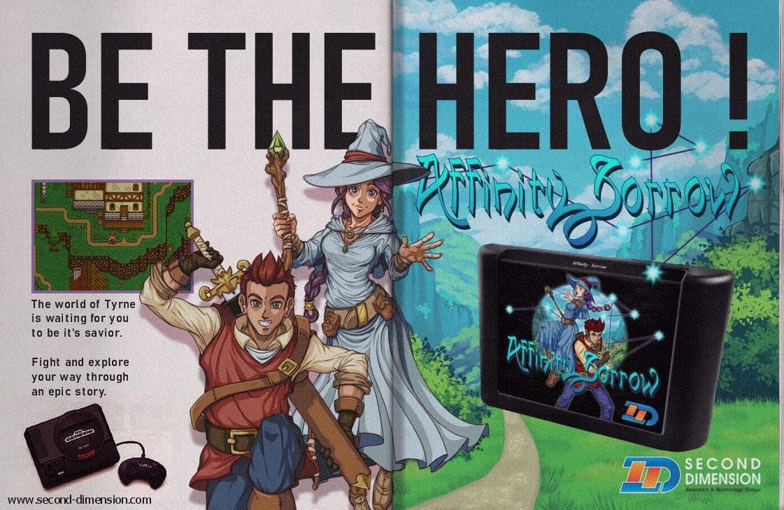 Affinity Sorrow is a new SEGA Genesis RPG on Kickstarter