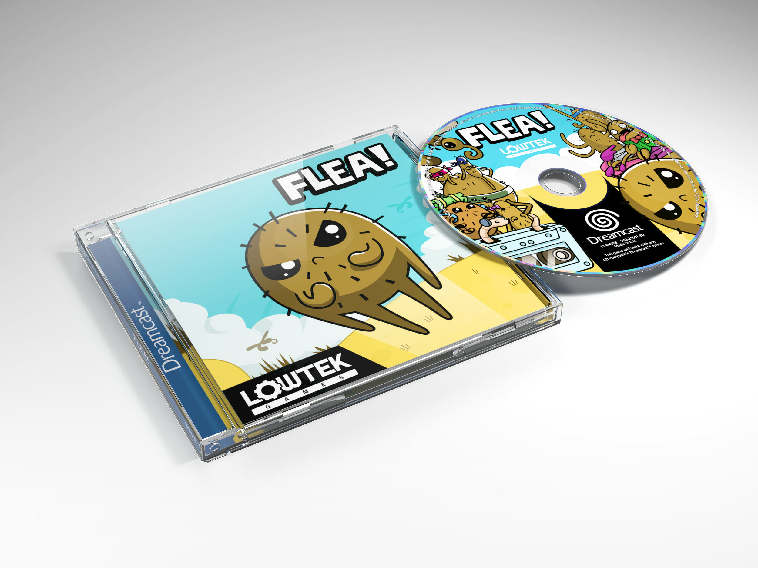 Flea! is a (sort of) brand new Dreamcast game starring... a flea!